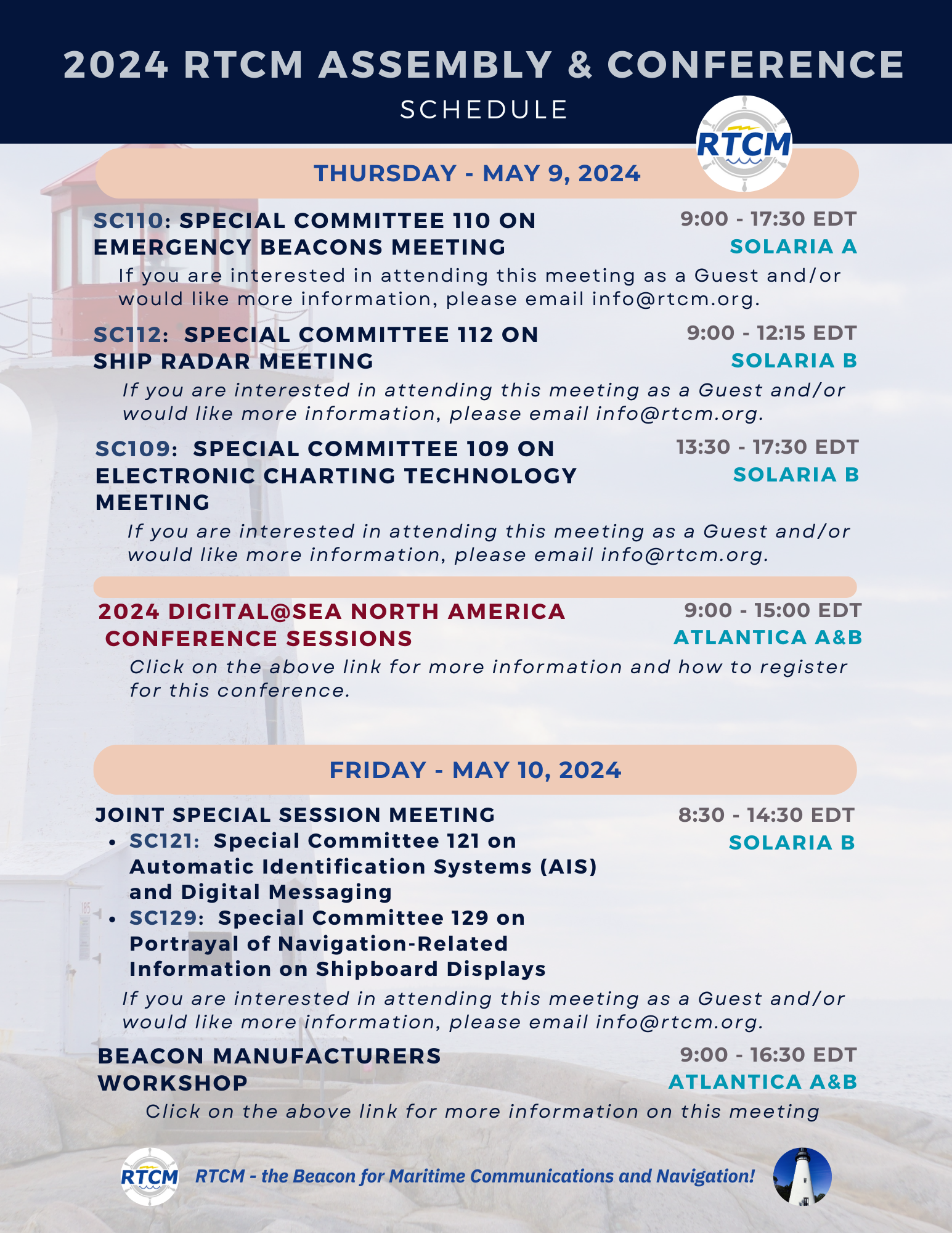 2024 Additional Meetings